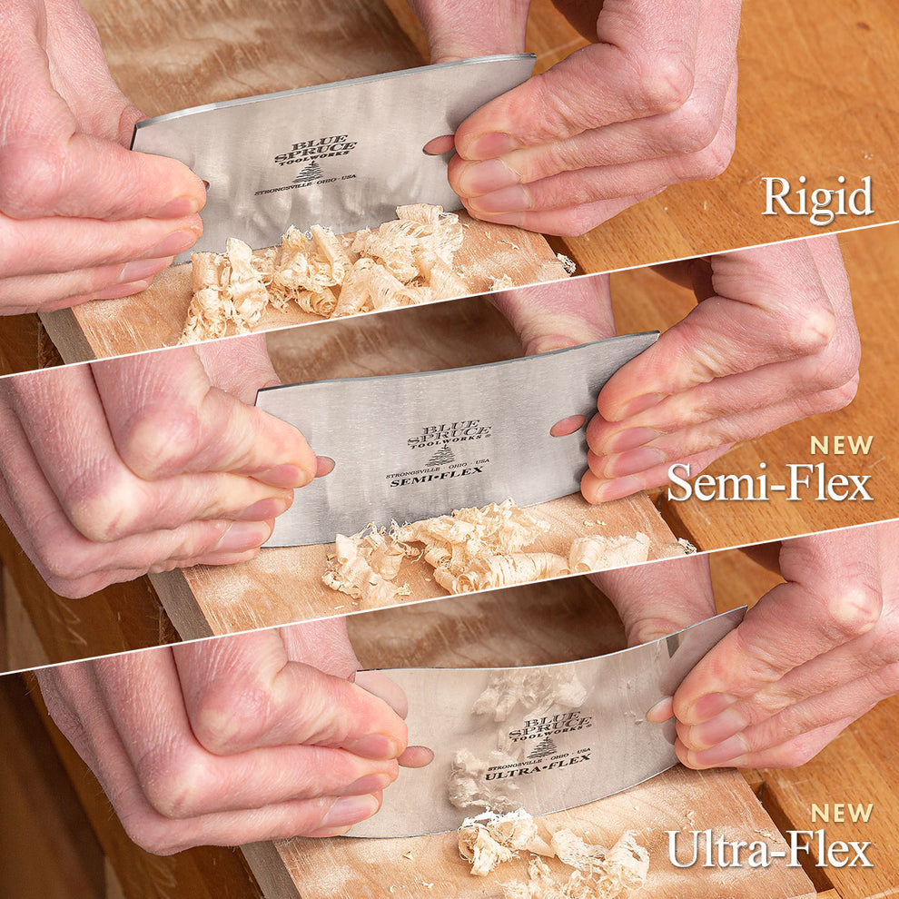 Blue Spruce 4" Straight Card Scrapers | USA Made – Blue Spruce Toolworks