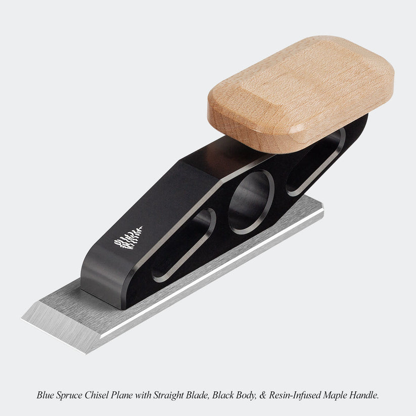 Chisel Plane | Interchangeable Flat & Spearhead Blade – Blue Spruce ...