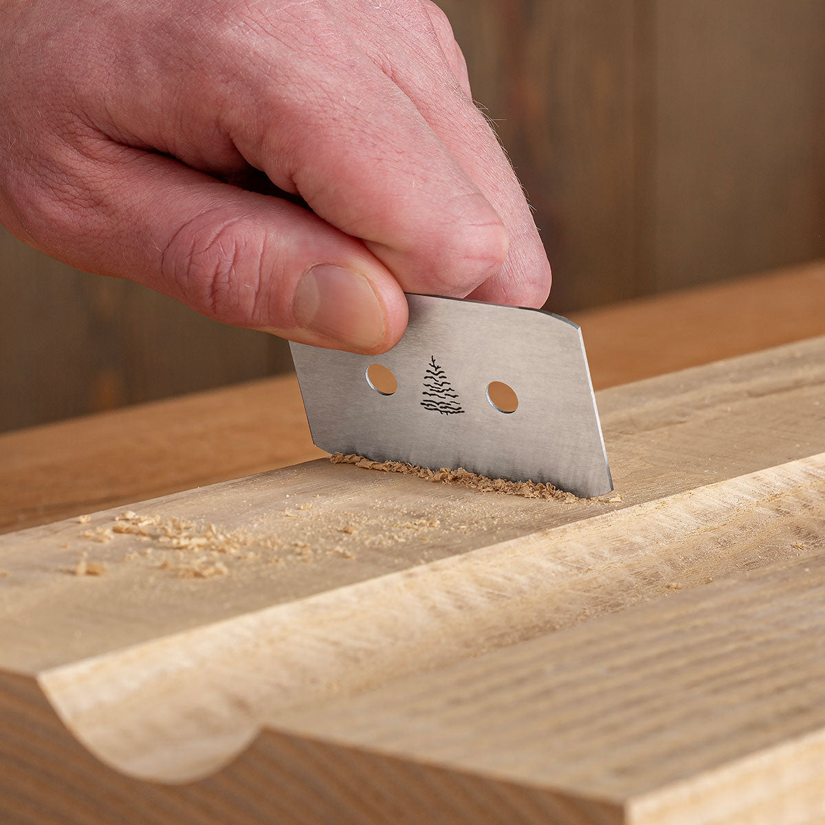 Blue Spruce MIDI Card Scrapers – Precision Woodworking Tools – Blue ...