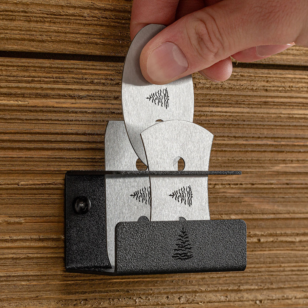 Blue Spruce MIDI Card Scrapers – Precision Woodworking Tools – Blue ...