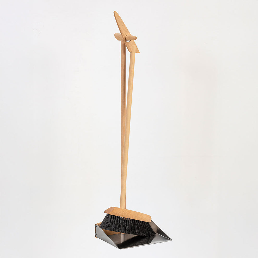Blue Spruce Long-Handled Dustpan & Broom Set – Premium Shop Cleaning ...