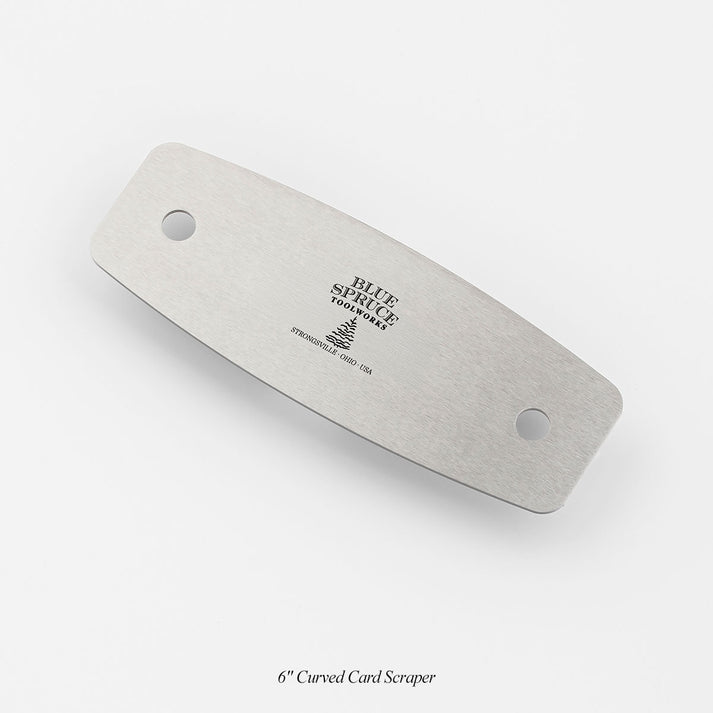 Straight & Curved Card Scrapers – Blue Spruce Toolworks