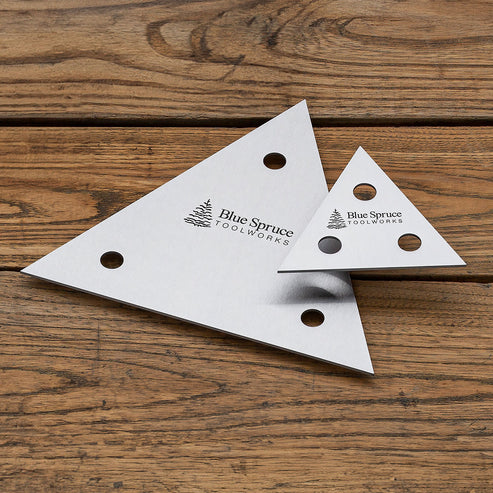 Triangular Card Scrapers – Blue Spruce Toolworks