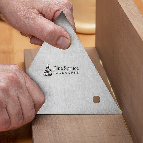 Triangular Card Scrapers – Blue Spruce Toolworks