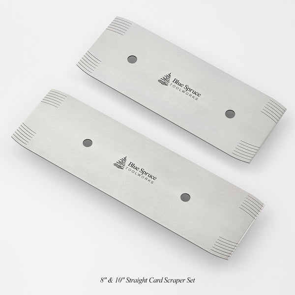 Extra-Large Card Scrapers - Blue Spruce Toolworks